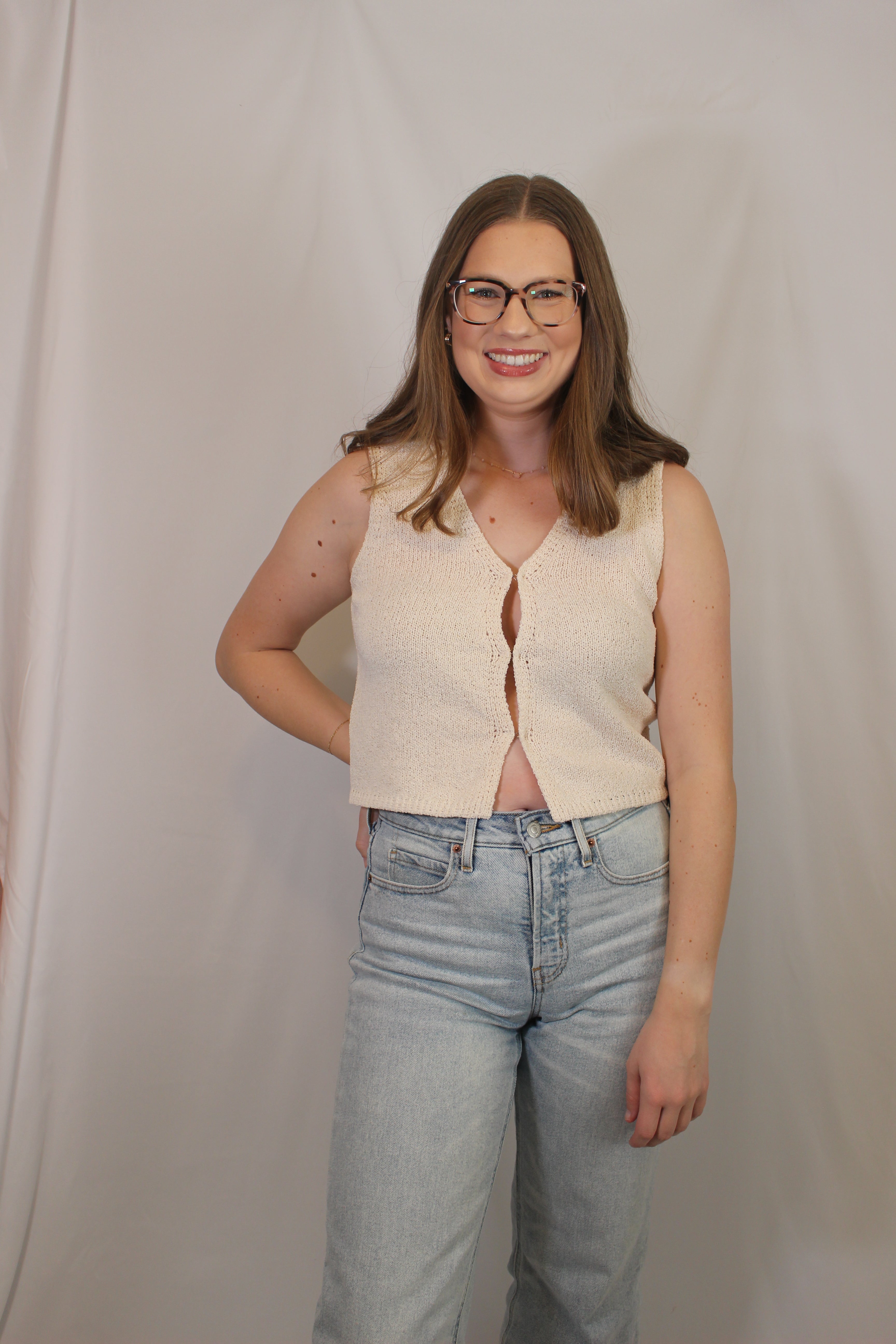 'Sutton' Vest Top – Lavender and Poppy